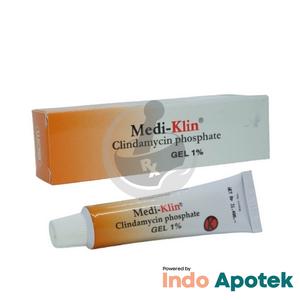 Jual MEDI-KLIN 1% GEL 15 GRAM/ Clindamicyn/ Clindamicin/ Obat Jerawat ...