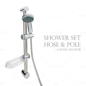Jual Paket Hand Shower Set 60cm Tiang Stainless Standing Tinggi Kamar ...