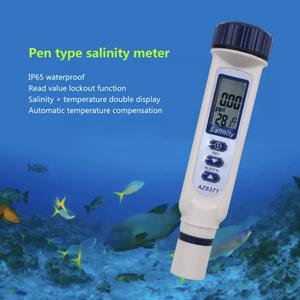 Jual AZ8371 IP65 Salinometer Conductivity LCD Conductivity Pen Water ...