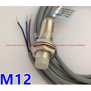 Jual M12 proximity switch DC three-wire 24V npn normally open counting ...