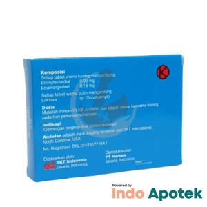 Jual ANDALAN PIL KB 1 STRIP 28 TABLET - Kota Depok - Apotek Century ...