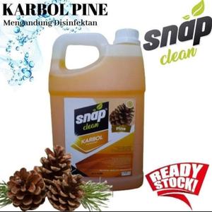 Jual Karbol Pembersih Lantai WC/ Karbol Cemara Snap Clean 4 Liter ...