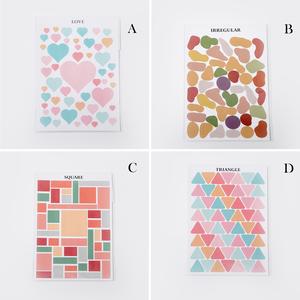 Jual Stiker Perekat Bentuk Hati Warna-Warni Untuk Dekorasi - Jakarta ...