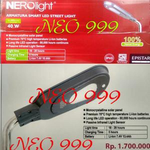 Jual LAMPU PJU /LAMPU JALAN NERO ARMATURA SMART LED STREET LIGHT 40W ...