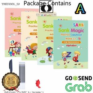 Jual Buku Edukasi Anak Preschool Magic Book, Belajar Huruf Angka ...