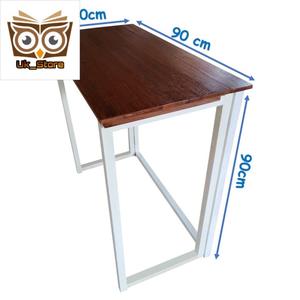 Jual Meja Lipat 90x40 Tinggi 90 cm - Full Kayu Solid - Full hitam ...