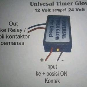 Jual UNIVERSAL TIMER GLOW PLUG. Timer pemanas mesin diesel - Kab ...