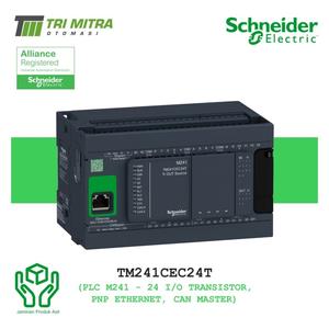 Jual TM241CEC24T, M241-24 I/O, TRANSISTOR, PNP ETHERNET, CAN PLC ...