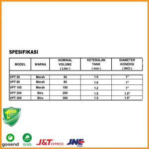 Jual VENEZIA VPT 100 VERTICAL 100 LITER PRESSURE TANK - Kota Surabaya ...