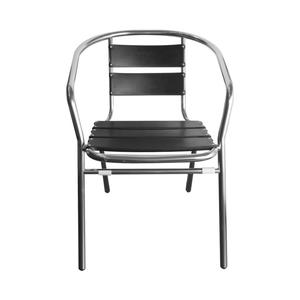 Jual INFORMA - KURSI OUTDOOR - ALBA CHAIR ALUMUNIUM BLACK - Jakarta ...