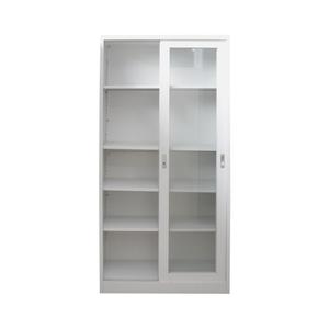Jual INFORMA - LEMARI BESI - HIGH FILING CABINET SLIDE GLASS WHITE ...