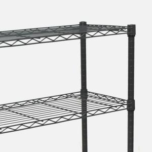 Jual krisbow rak besi 4 tingkat_wire shelving 4 tier black_rak besi ...