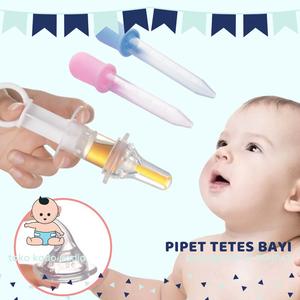 Jual PIPET TETES OBAT BAYI BARU LAHIR 5 ML ALAT MINUM VITAMIN ASI JUS ...