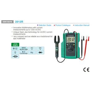 Jual KYORITSU KEW MATE 2012R AC DC DIGITAL MULTIMETER CLAMP SENSOR The ...