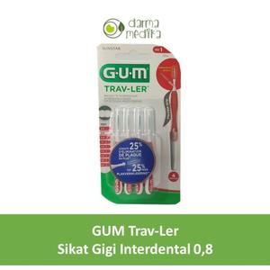 Jual sikat gigi interdental ortodonti sikat gigi behel merk GUM murah ...