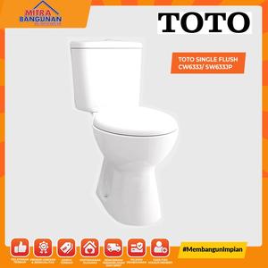 Promo TOTO CLOSET DUDUK / KLOSET DUDUK CW633 J / SW633JP-IN PUTIH Cicil ...