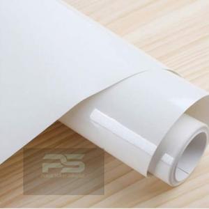 Jual stiker hitam polos/scotlet/sticker/doff, matt - Putih, 120x25 ...