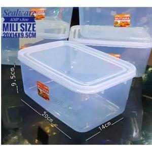 Jual Food Box 1800ml Plastik / Kotak Makan 1,8L / Tempat Donat ...