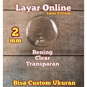 Jual Acrylic 2mm Diameter 22cm Akrilik Bening Clear - Jakarta Barat ...