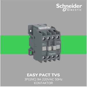 Jual Schneider Electric EasyPact Contactor 3P 1NC 4KW 220V AC3 - LC1E0901M5 - Jakarta Utara ...