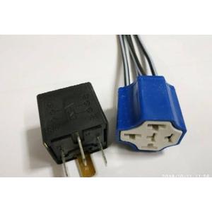 Jual RUMAH SOCKET RELAY KAKI 4 kabel keramik klakson lampu soket relai ...