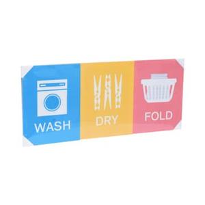 Jual Hiasan Dekorasi Dinding Tema Laundry 30x40 Cm Set 3 Pcs Kanvas ...