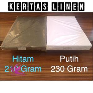 Jual Kertas Linen putih 230 Gram Folio & A4 Kertas Lenen Putih - A4 ...
