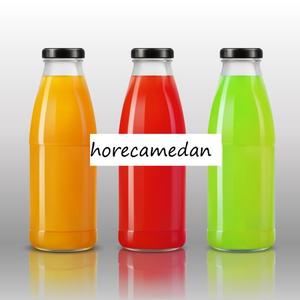 Jual Botol Kaca Jus 450ml / Botol ASI / Botol Kaca Tutup Stainless ...