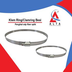 Jual Klem Ring Clam Ring 10 10 inch Pengikat ODP di Tiang Listrik ...
