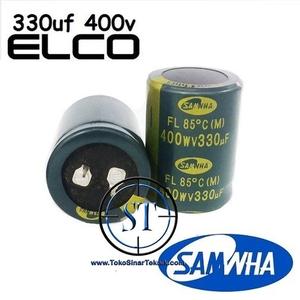Jual KAPASITOR ELCO 330UF 400V 330 UF MIKRO 400VOLT CAPACITOR 330UF 400V - Kab. Tangerang ...