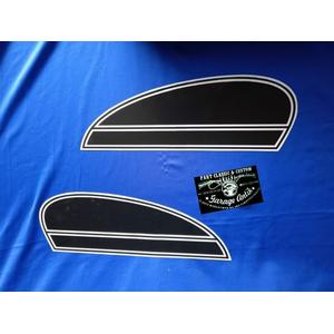 Jual stiker decal tangki polet tangki tengki honda cb 125 tahun 74 75 ...