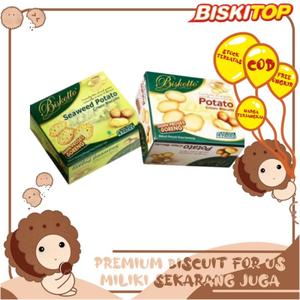 Jual BISKITOP - POTATO CRISPY BOX 400g Biskuit Kue Kering kentang ...