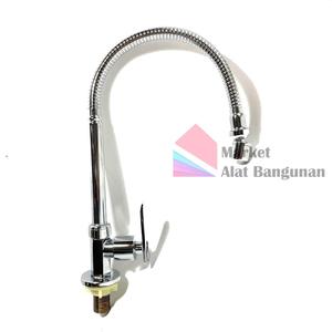 Jual Kran Angsa Fleksibel Stainless Dengan Drat Tanam Kuningan GRAVINO ...