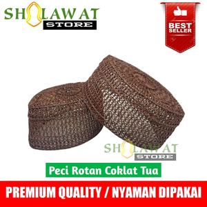 Jual Songkok Rotan/Kopiah Rotan/Peci Rotan Akar/Kopyah Rotan/Peci ...