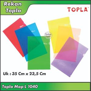 Jual Map L Folio / Map L Bahan Tebal / F4 / Folio / Map Selip Platik ...