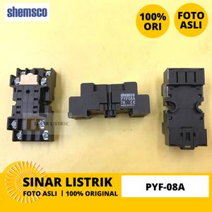 Jual Shemsco Socket Relay PYF-08 PYF 08 PYFZ-08 MY2 MY2N - Jakarta Pusat - Sinar Listrik Jakarta ...