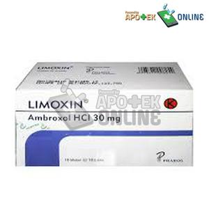 Jual LIMOXIN 30MG (1 STRIP 10 TABLET)/AMBROXOL/OBAT BATUK/PENGENCER ...