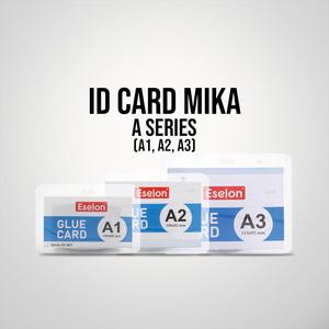 Jual 20pcs ID Card Mika A series Eselon / 1pack Name Tag A series ...