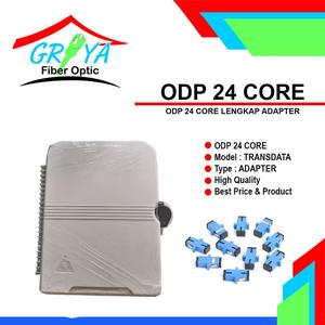 Jual Odp 24 Core Lengkap Adapter SC UPC / Odp 24core model transdata ...