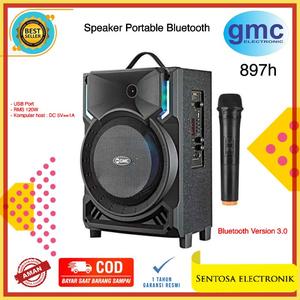 Jual GMC 897H Speaker Portable BLUETOOTH SUARA MANTAP KARAOKE - Jakarta ...