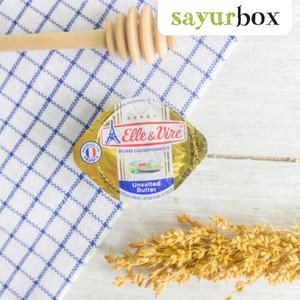 Jual Unsalted Butter Portion Microcup 10 gram Sayurbox - Jakarta ...
