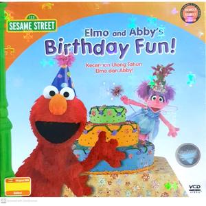 Jual Sesame Street: Elmo and Abby's Birthday Fun! VCD Original - Kab ...