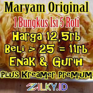 Jual Roti Maryam Frozen Original Isi 5 Cane Canai Mariam Kenyang Prata ...