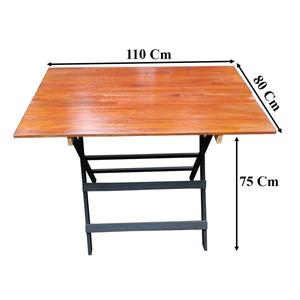 Jual Meja Lipat Besar 110 x 80 Tinggi 75 cm Full Kayu Solid - Kota ...