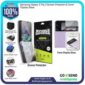 Promo Ringke Galaxy Z Flip 3 Screen Protector Full Cover Tempered Glass ...