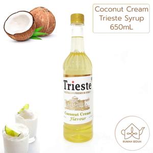 Jual 650mL Trieste Coconut Cream Syrup - Sirop Buah Kelapa Santan ...