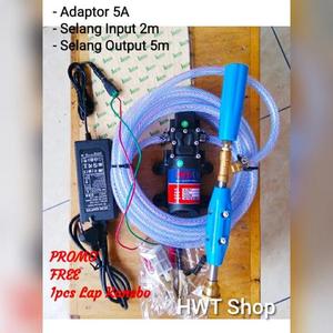 Promo Pompa Air Dc 12V Paket Lengkap - Alat Cuci Ac Bersih - Jakarta ...