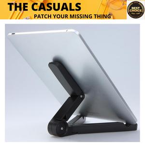 Jual Stand Holder Tablet Ipad Dudukan Rak Tripod Lipat Notepad Meja ...