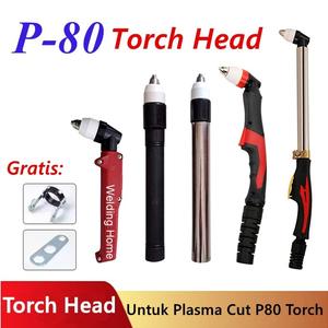 Jual P80 Torch Head Body Kepala Stang Plasma Cut P-80 Lurus Logam ...