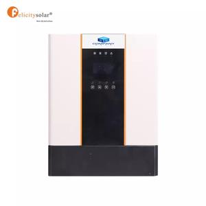 Jual 3kw 5kw off-grid hybrid mpp solar inverter pure sine wave power ...